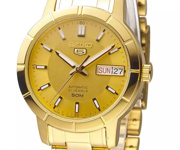 Jam Tangan Seiko 5 Gold Asli dan Harga Terkini – PGJ Watches